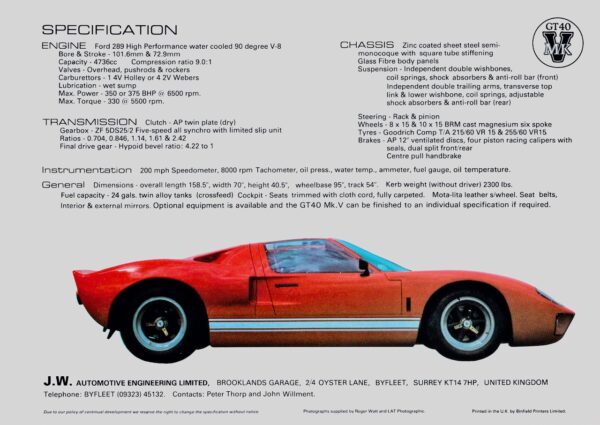 FORD GT40 ANTHOLOGY - Car Guy Chronicles