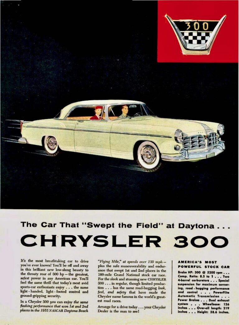 CHRYSLER 300: LETTER SERIES SUPERCARS - Car Guy Chronicles